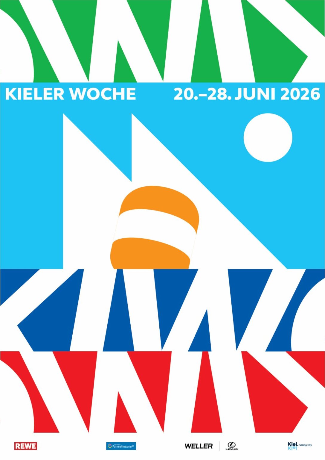 Das Design für die Kieler Woche 2026 steht fest : Seglerverband ...