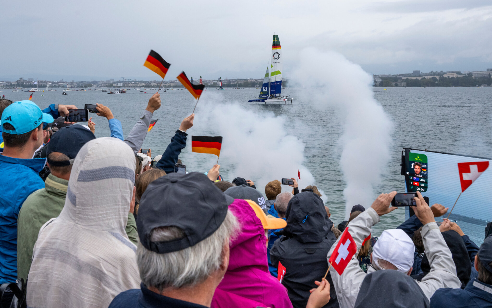 SailGP Team Germany gelingt der Coup in Genf : Seglerverband Schleswig ...
